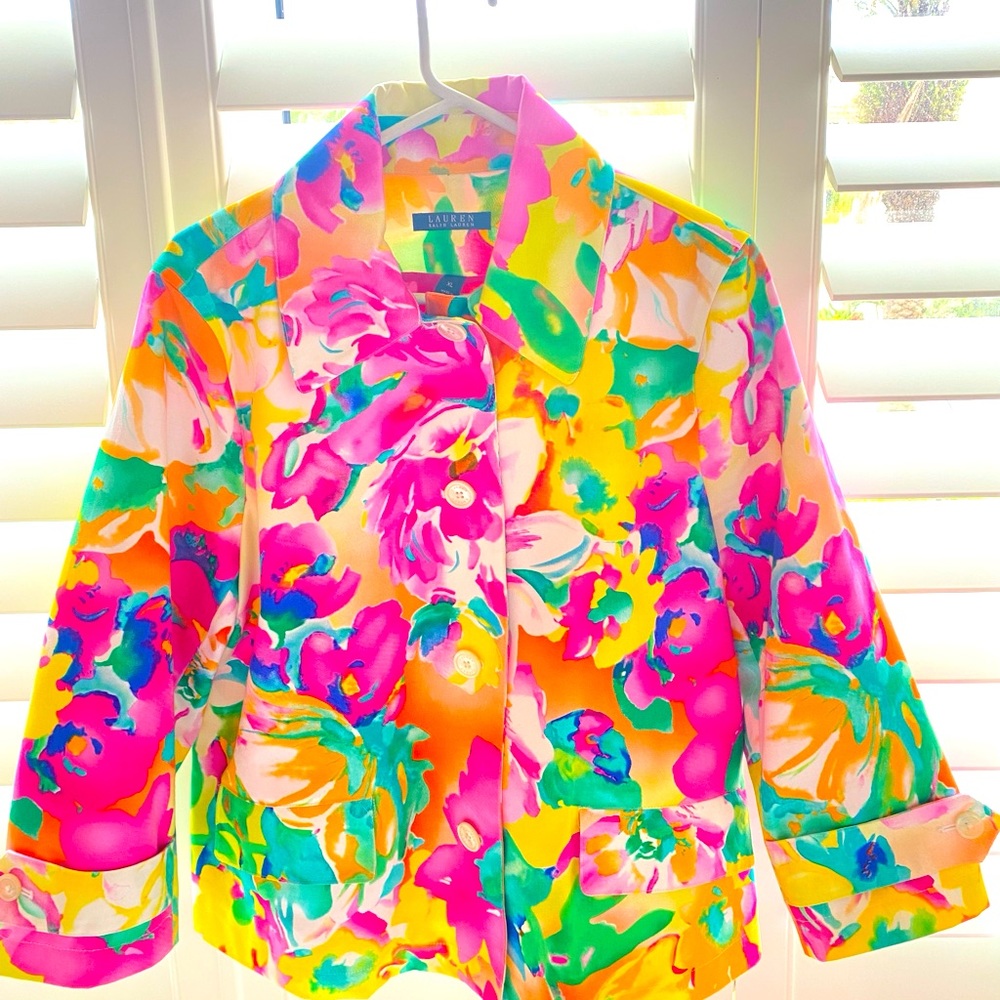 Lauren Ralph Lauren Multi Colored Jacket - Gem